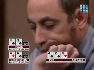 Greenstein vs Dwan - $1,000,000